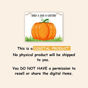 Build a Jack-o-lantern Face Dice Game Printable, Learning Shapes ...