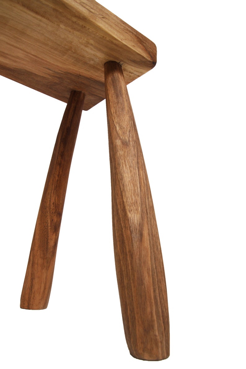 Face Stool, Walnut Chair With Hand-carved Stylized Face, Plant Stand ...