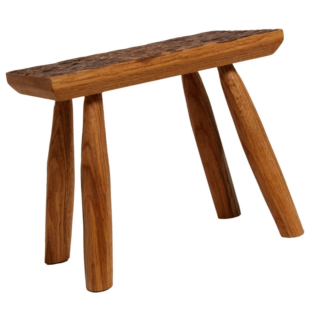 Hand Made Oak Stool, Step Stool, Shower Stool, Plant Stand, Bath Chair ...