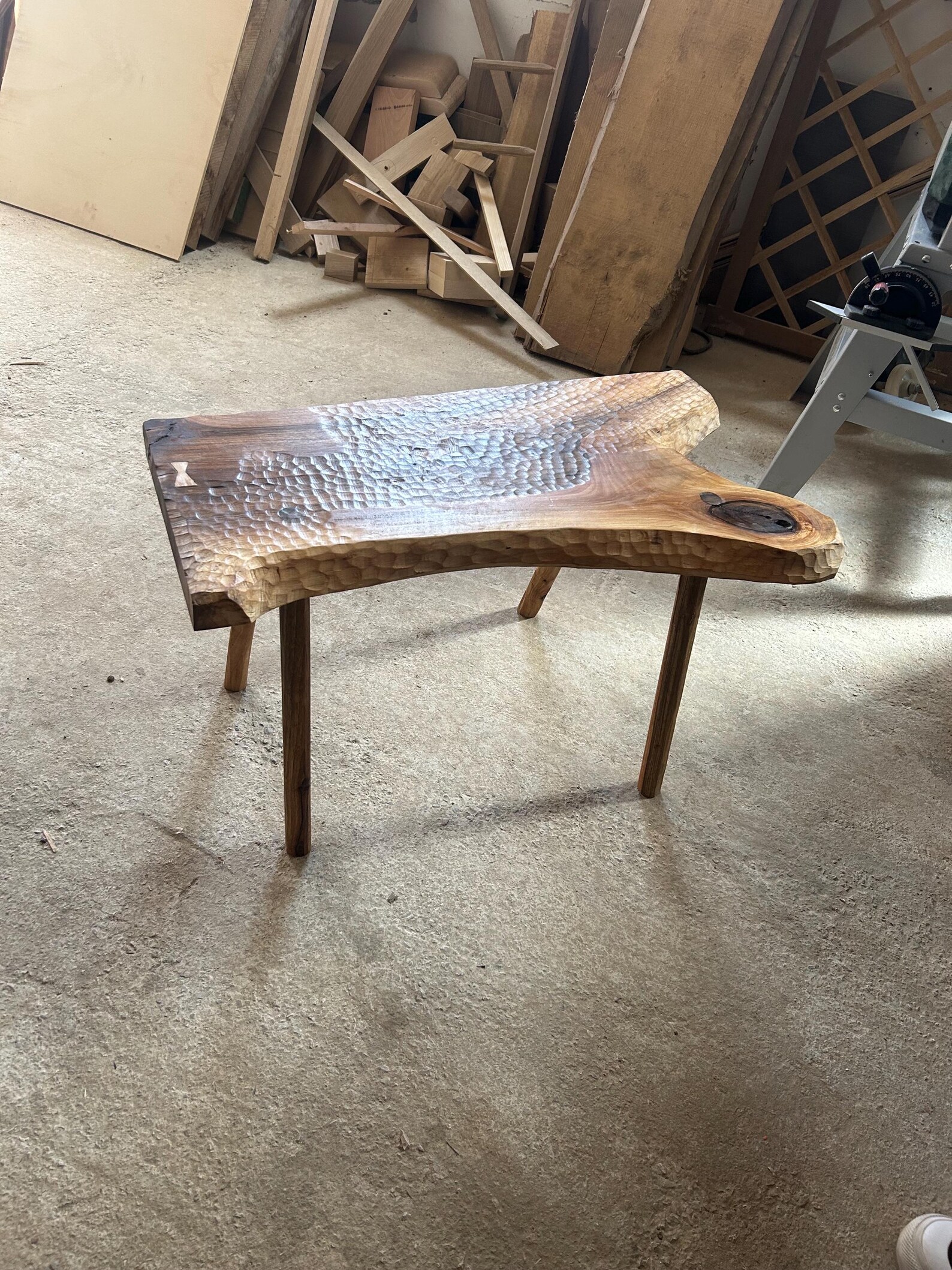Handmade Natural Edge Walnut Coffee Table or Bench - Etsy