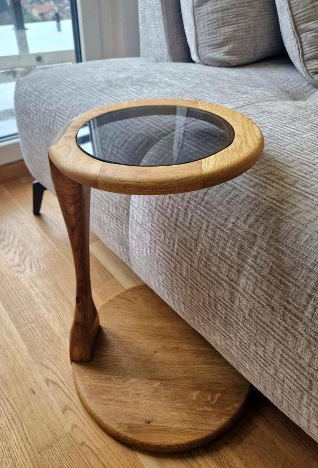 Oak C - Table Coffe Table Plant Stand - Etsy