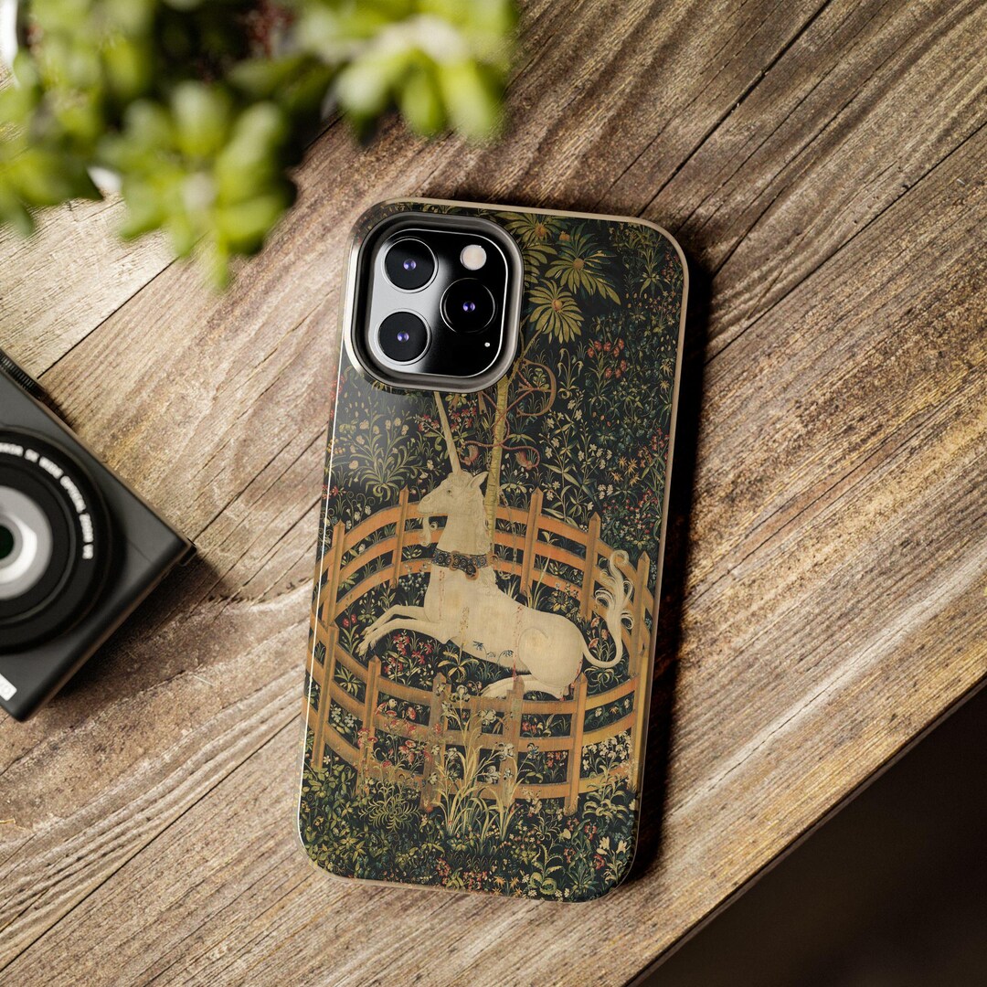 Unicorn in Captivity Phone Case | Renaissance Medieval Art Phone Case ...