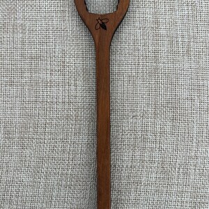 Cherry Wood Honey Dipper: USA Made Honey Spoon - Etsy