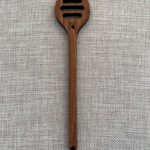 Cherry Wood Honey Dipper: USA Made Honey Spoon - Etsy
