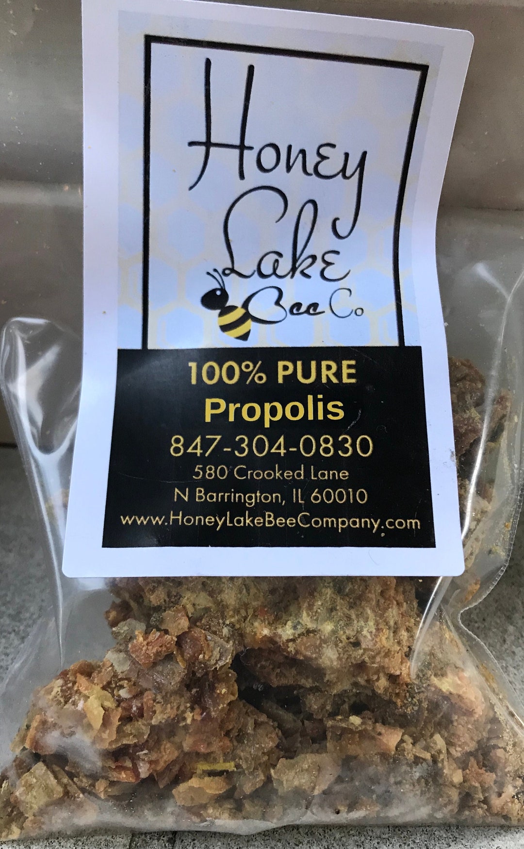 Raw Propolis From USA, 100% Pure FRESH From Our Beehives - Fast ...