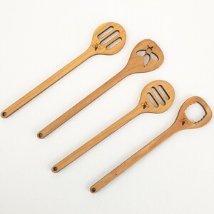 Cherry Wood Honey Dipper: USA Made Honey Spoon - Etsy
