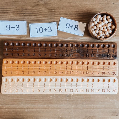 Hundred Board Montessori 100 Frame Preschool Math Games 100 | Etsy