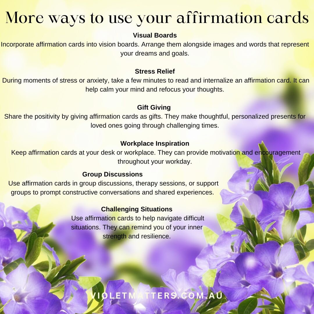 Affirmation Cards Printable for Seniors Empowering Seniors & - Etsy