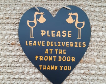 Please Leave Mail Sign | Etsy