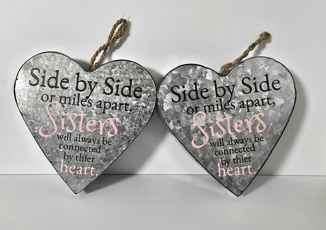 Customized Heart Signs - Etsy