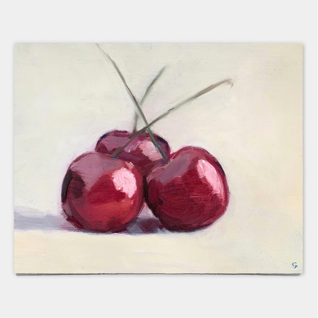 Fine Art, Original, Oil Painting, Impressionist, Fruit, Still Life ...