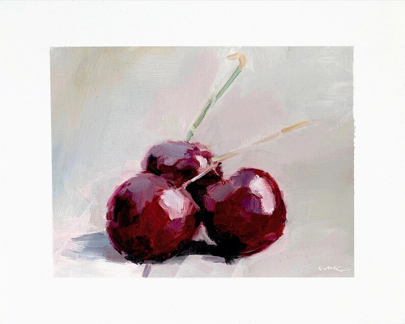 Fine Art, Original, Oil Painting, Impressionist, Fruit, Still Life ...