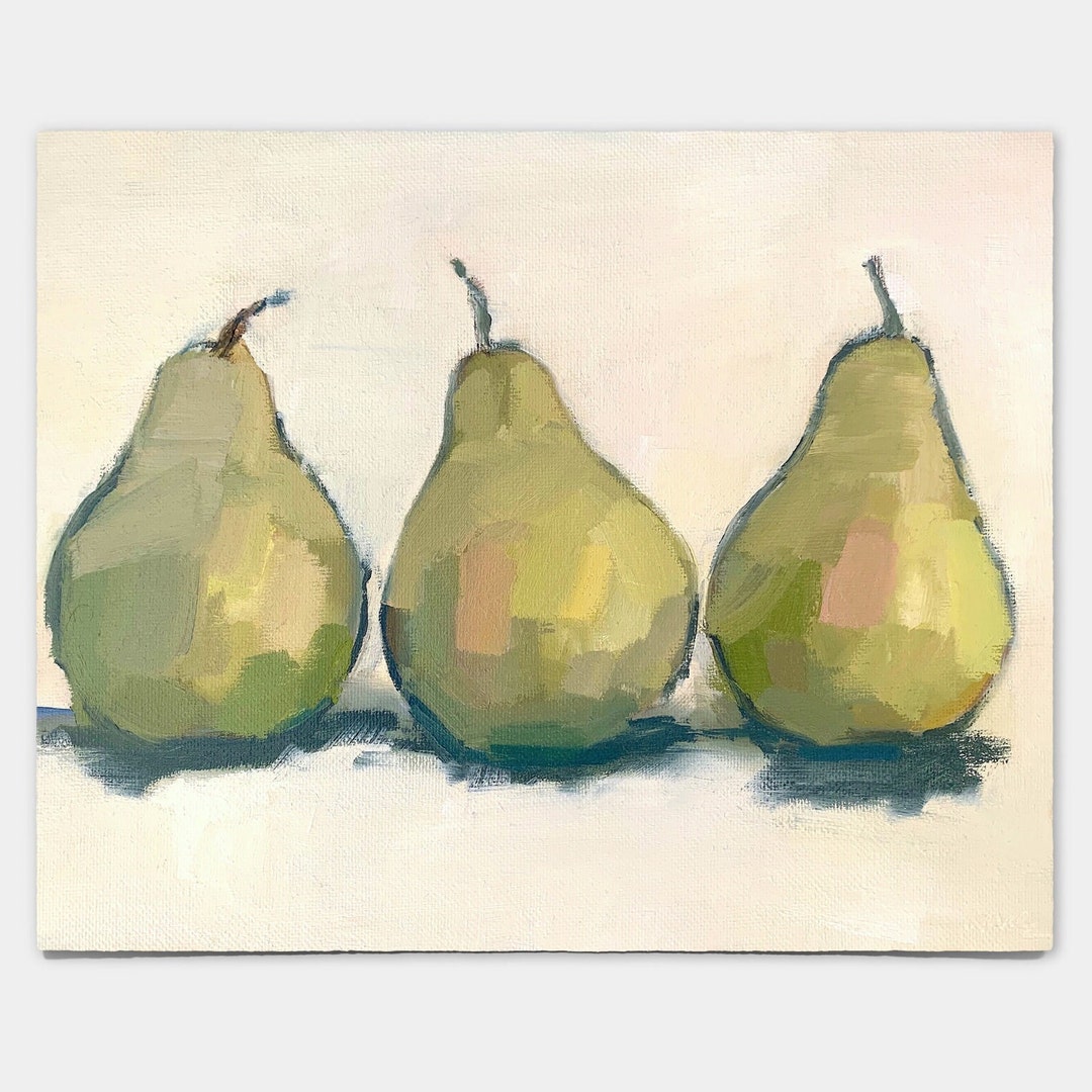Fine Art, Original, Oil Painting, Impressionist, Fruit, Still Life ...