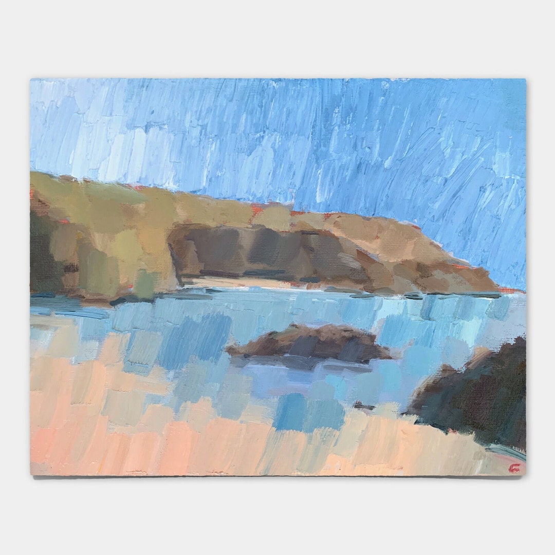 Fine Art, Original, Oil Painting, Cornwall, Impressionist, Abstract ...