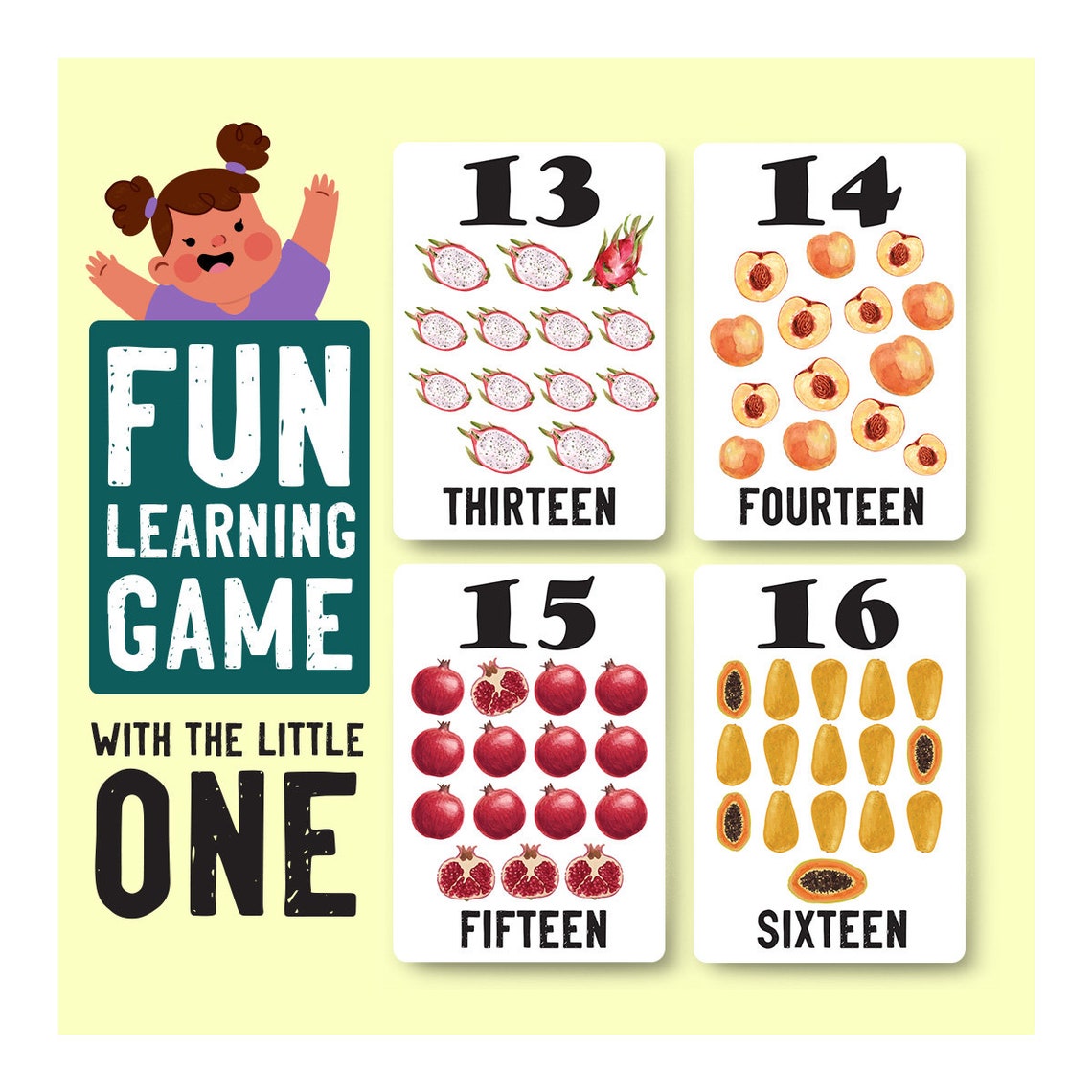 Free Download Printable Page With Numbers 1 20 Free Junglethemed A4 Size Numbers 1 20 Posters 