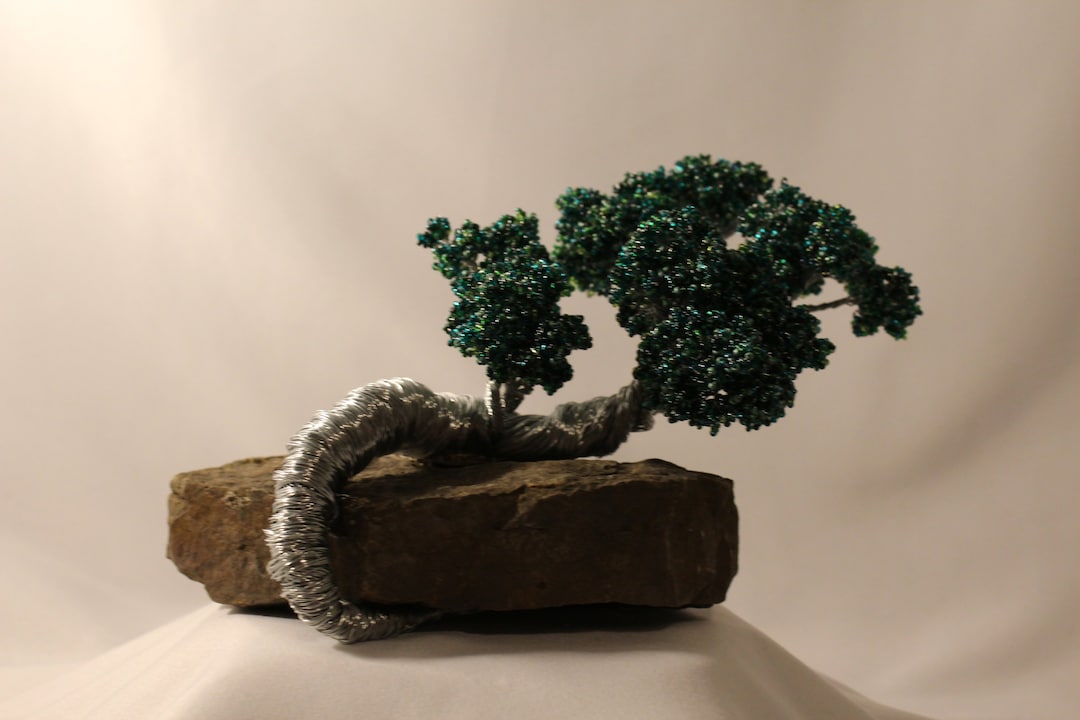 Beaded Bonsai Tree "embrace" - Etsy