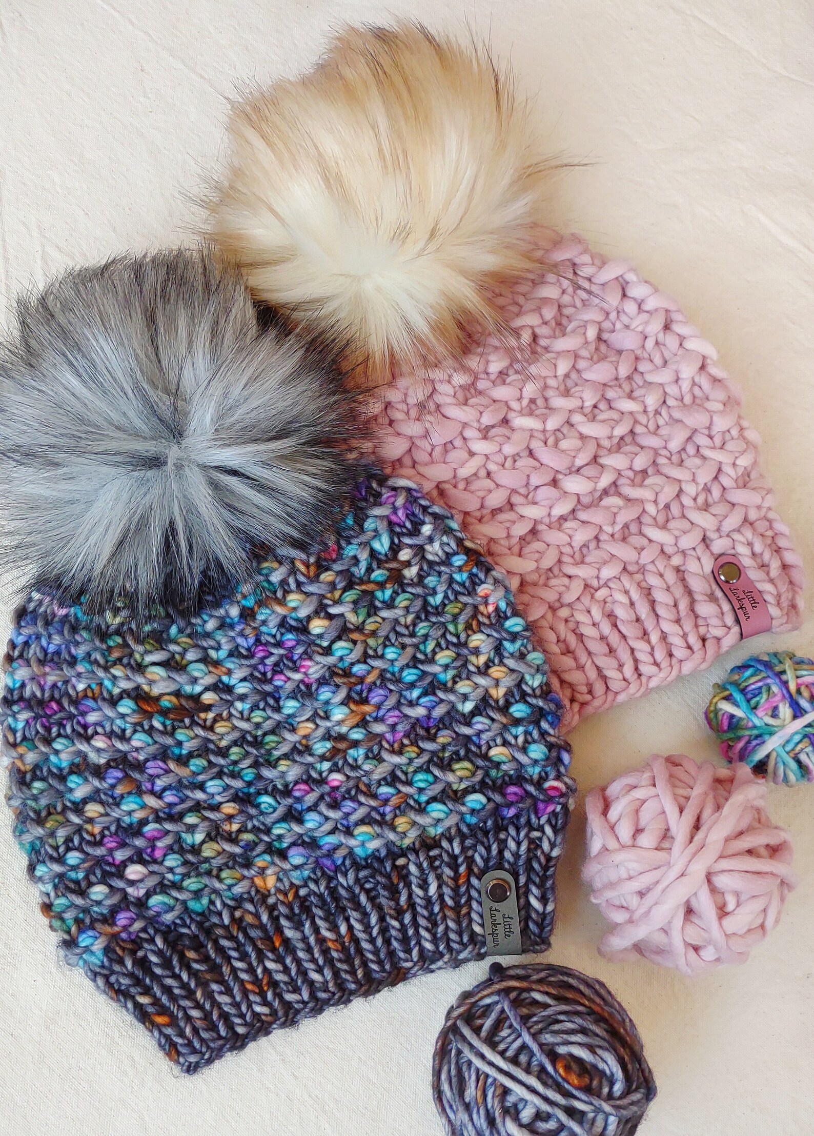 Hidden Pearls Hat Knitting Pattern: Super Bulky, Bulky Yarn (PDF ...