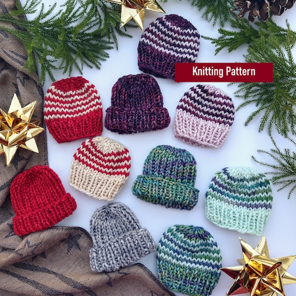Mini Knit Hats - Etsy