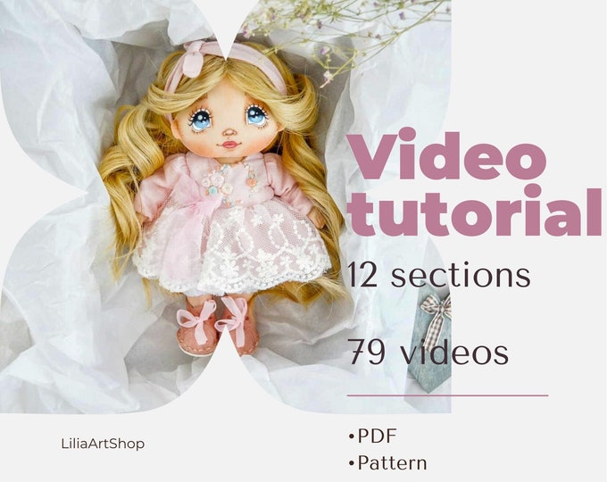 Doll Tutorial Instant Download PDF Guide Doll Making Book E-book ...