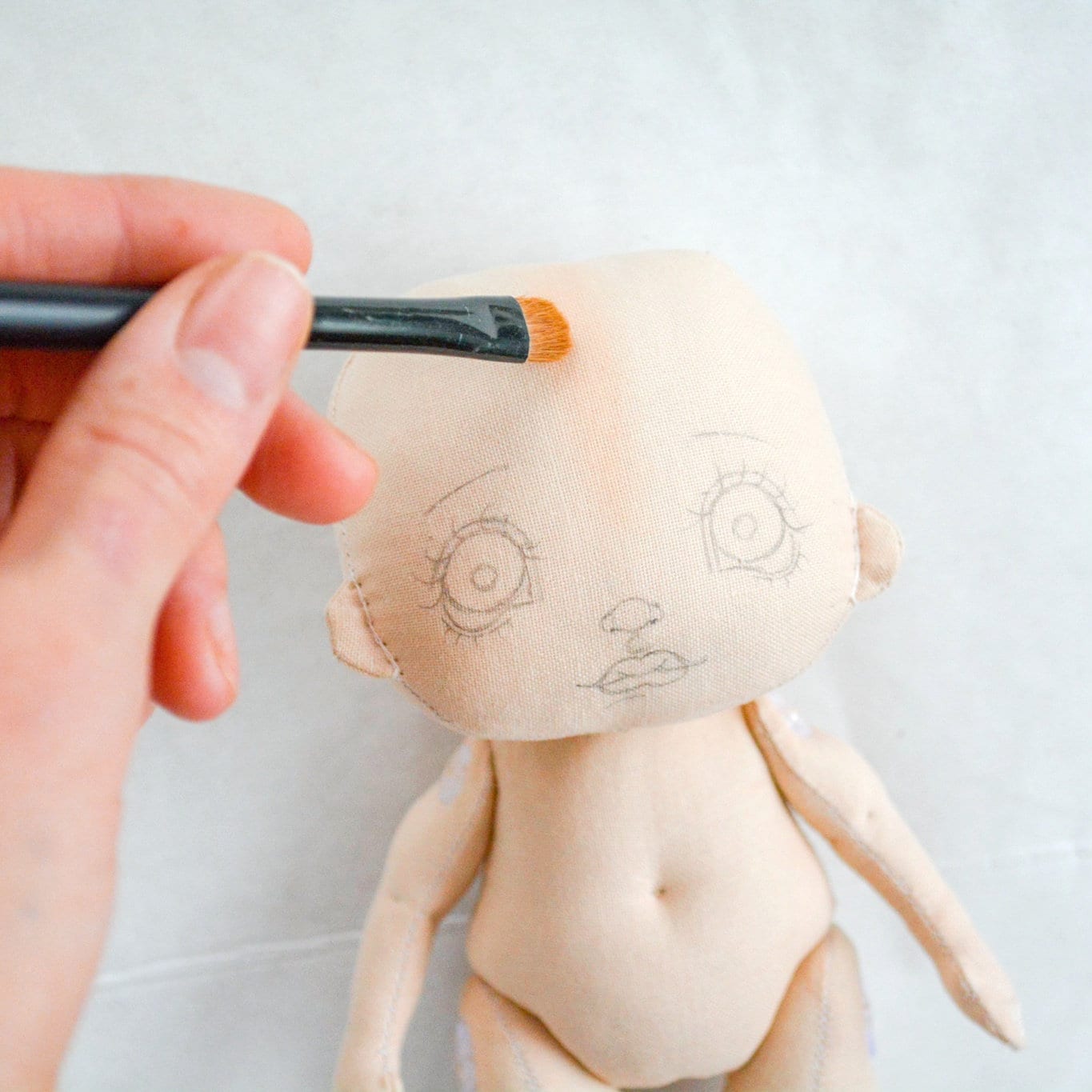 Rag Doll Making Tutorial Textile Doll Pattern Doll Pattern - Etsy