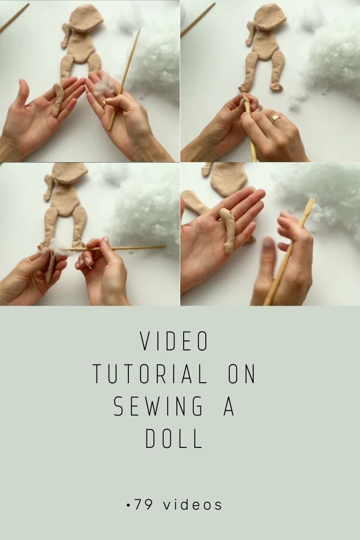 Doll Tutorial Instant Download PDF Guide Doll Making Book - Etsy