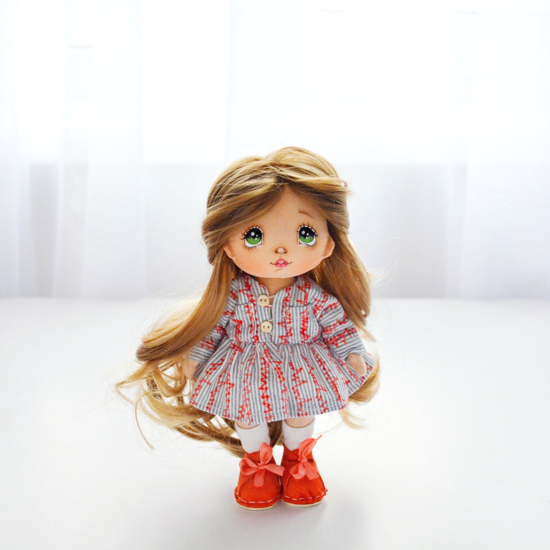 Personalized Doll From Photo,little Doll,textile Custom Doll,portrait ...