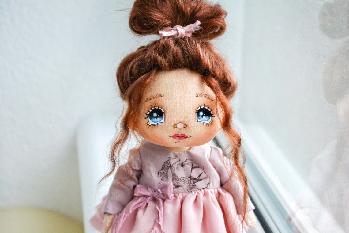 Modern Princess Interior Rag Doll Cute Fabric Art Doll for - Etsy