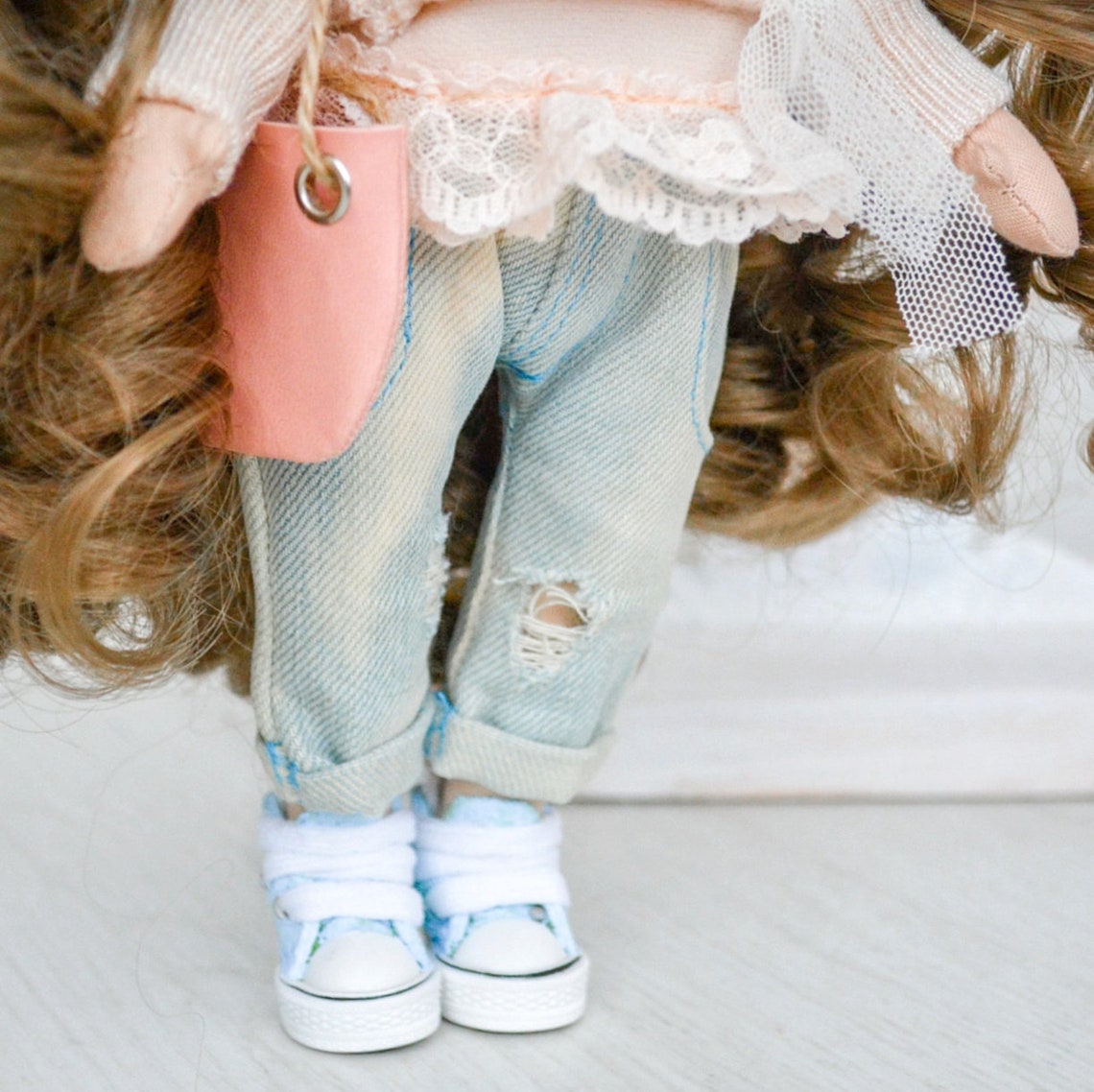 Jeans for Doll Rag Doll Pattern Doll Outfits Pattern - Etsy