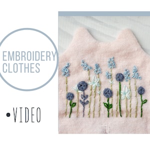 We Embroider Dresses for Dolls Rag Doll Embroidery Video - Etsy