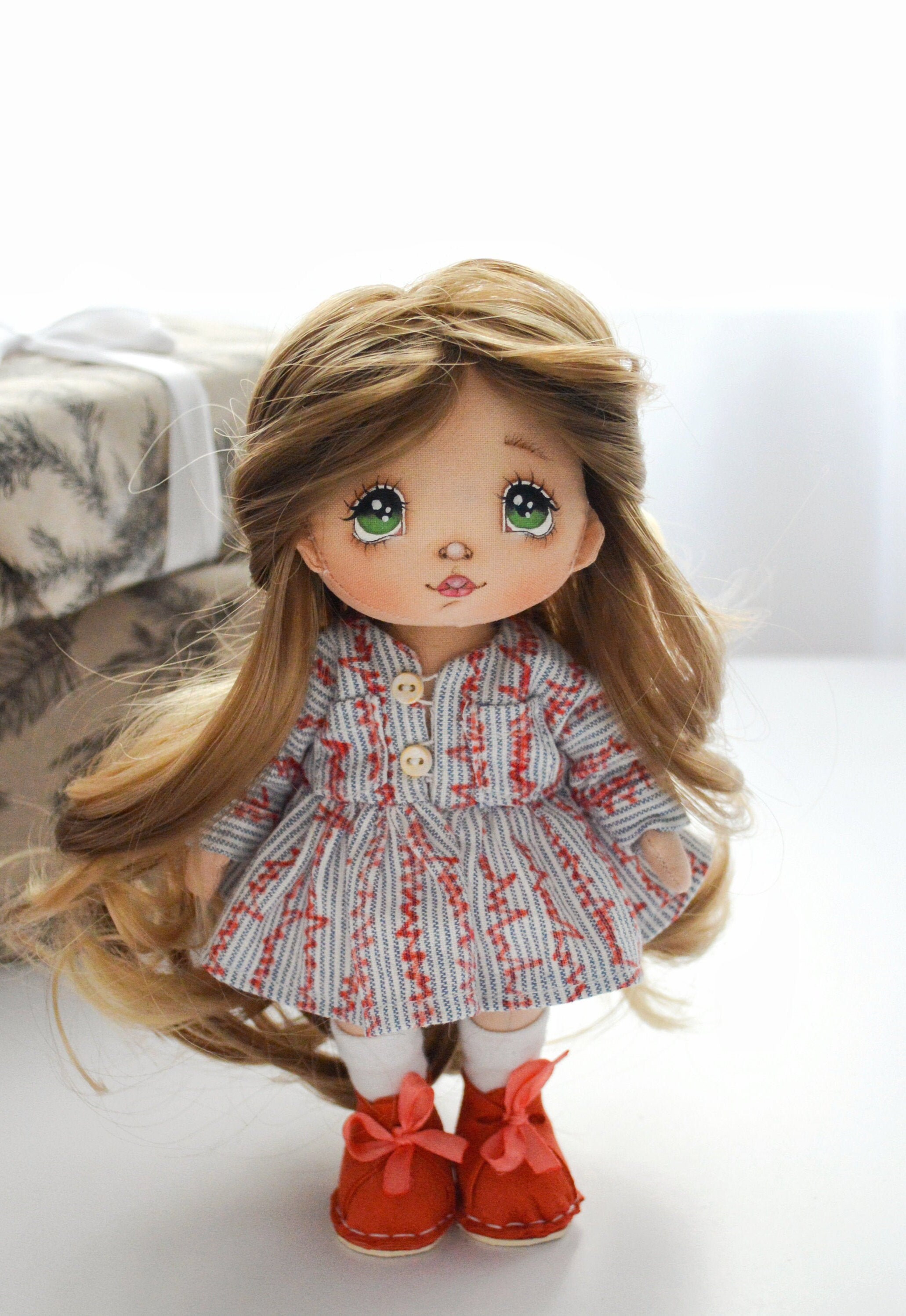 Personalized Doll From Photolittle Dolltextile Custom - Etsy