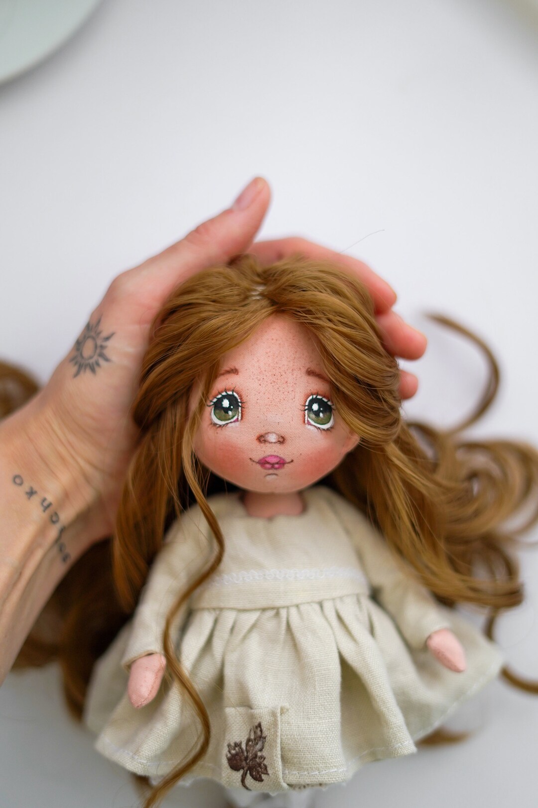 Personalized Doll From Photo,little Doll,textile Custom Doll,portrait ...