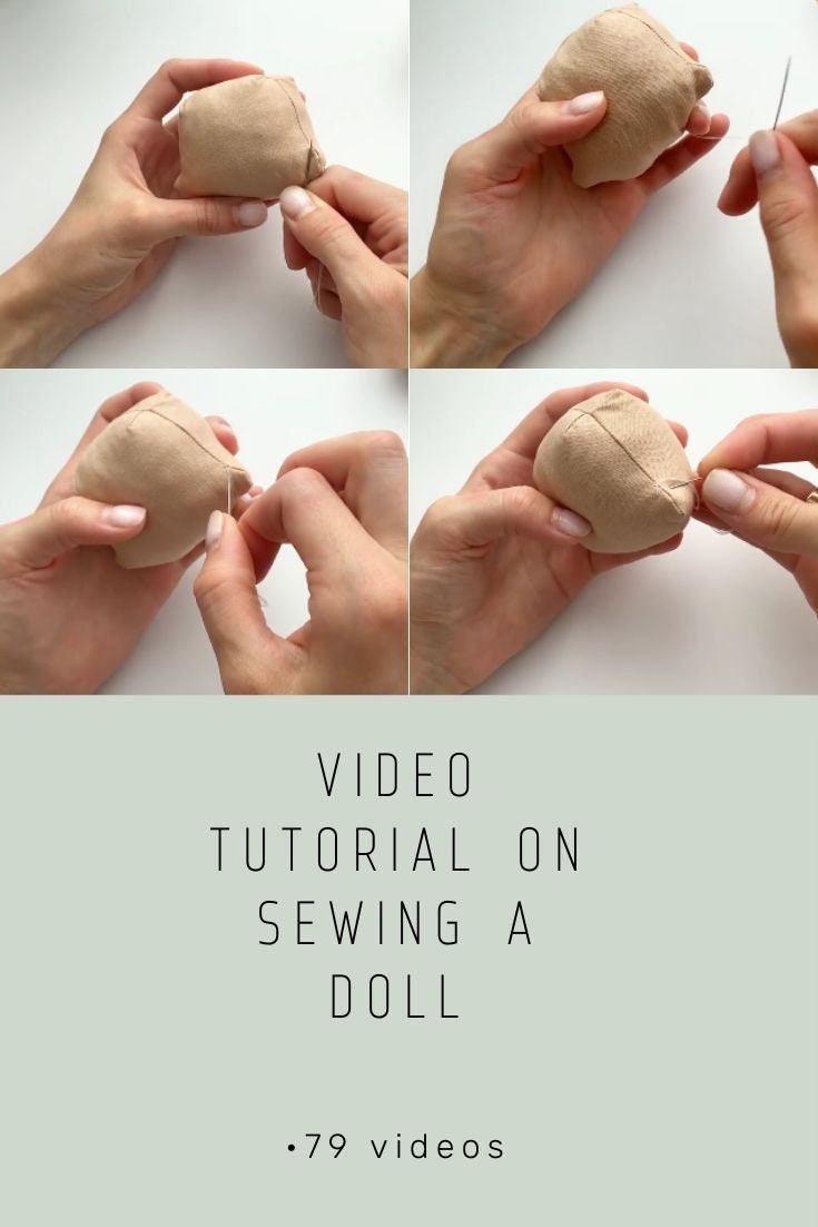 Doll Tutorial Instant Download PDF Guide Doll Making Book - Etsy