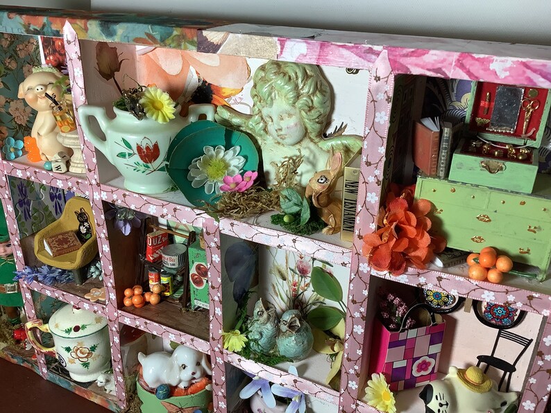 Sweet Fairy and Her Friends Large Shadow Box - Etsy