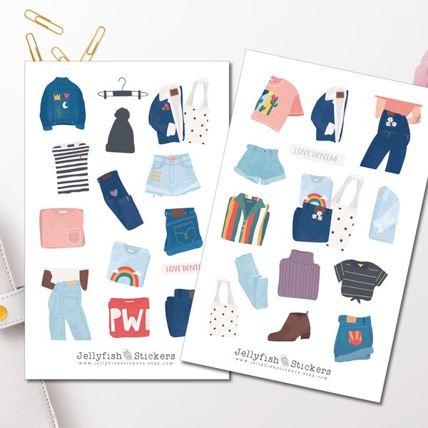 Wardrobe Stickers - Etsy Australia