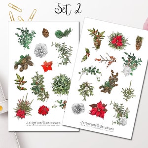 Forest Animals Winter Sticker Set - Stickers Animals Journal Stickers ...