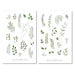 Botanic Sticker Set Aufkleber Blumen Journal Sticker Florale Sticker ...