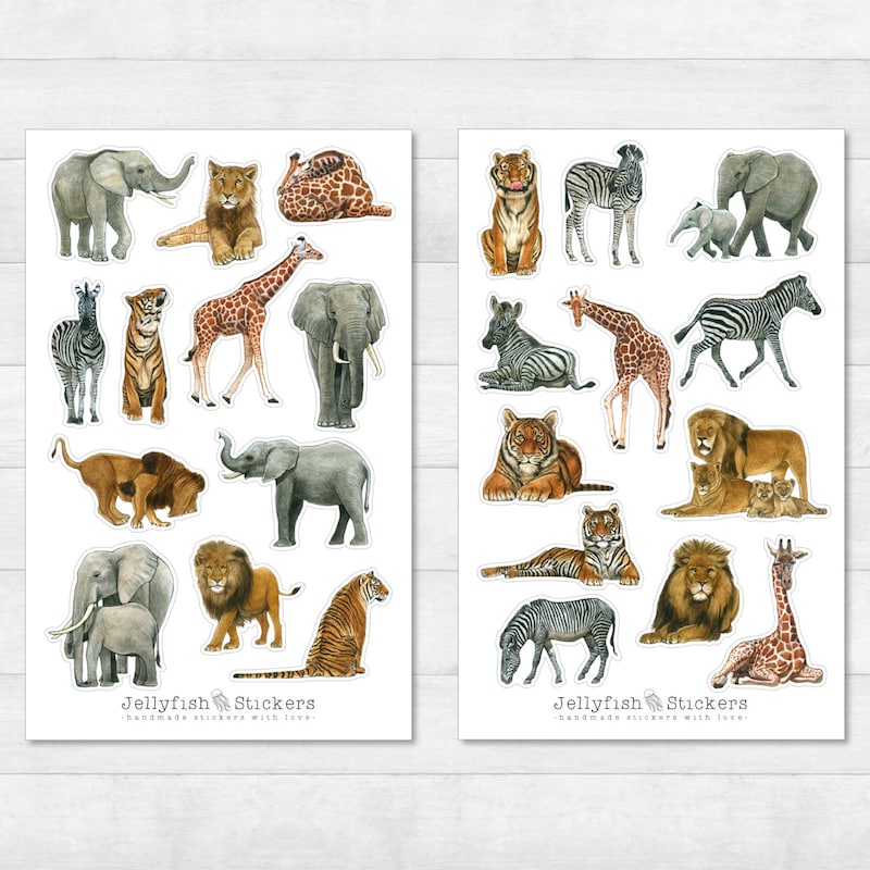 African Stickers - Etsy