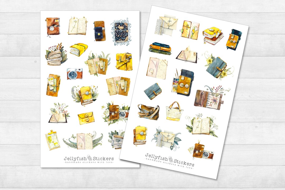 Notebook Sticker Set Stickers, Journal Stickers, Planner Stickers ...
