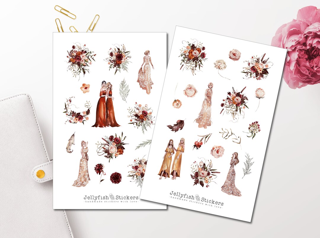 Autumn Sticker Set Journal Stickers, Journal Stickers, Planner Stickers ...