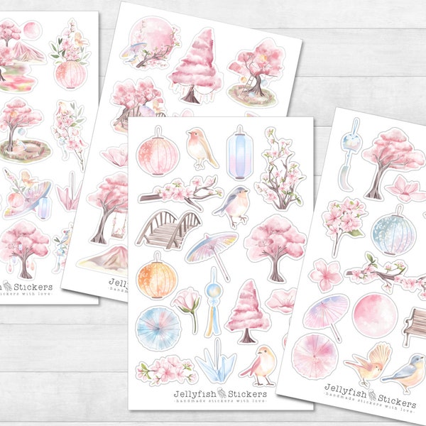 Cherry Blossom Tree Decal - Etsy