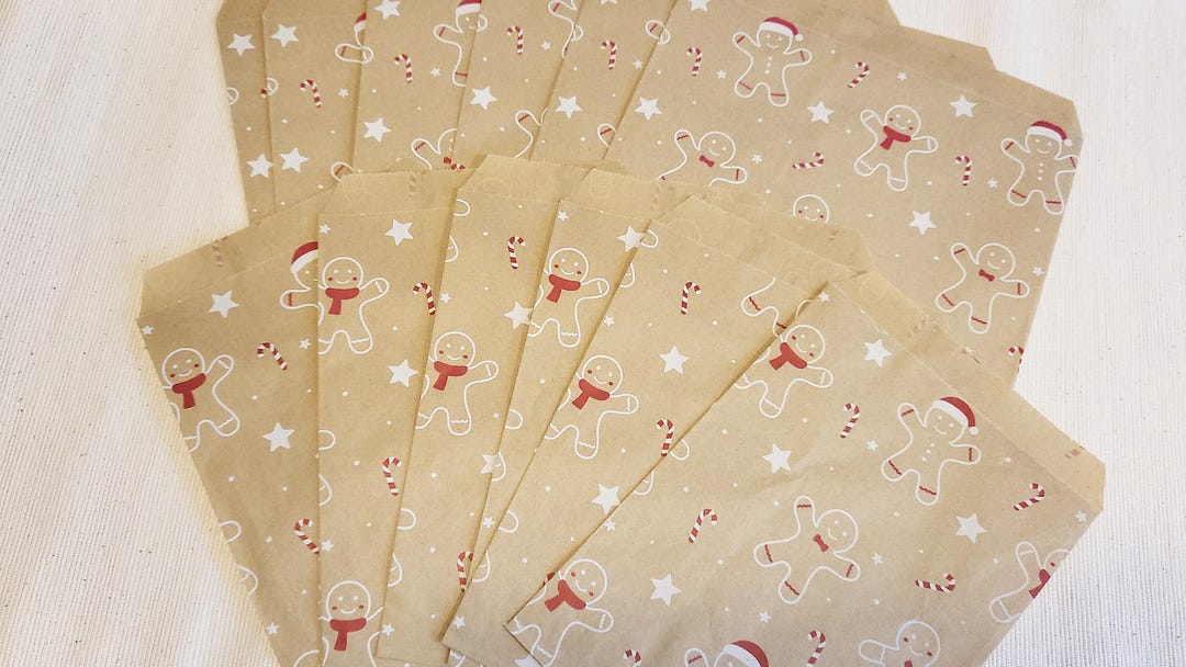 Paper Bags Christmas - Gingerbread Man, Gingerbread, Gift, Advent ...