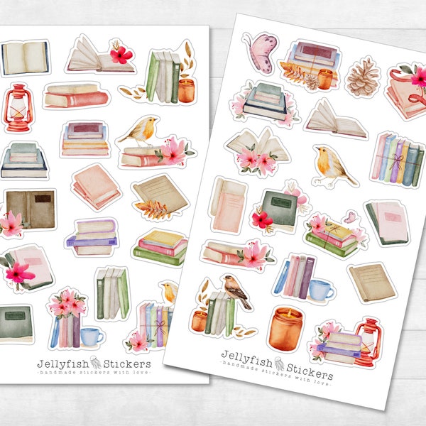 Cozy Writing Stickers - Etsy