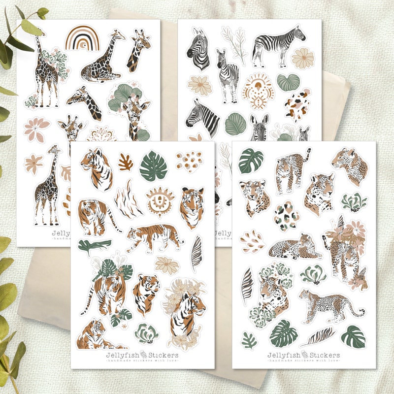 African Stickers - Etsy