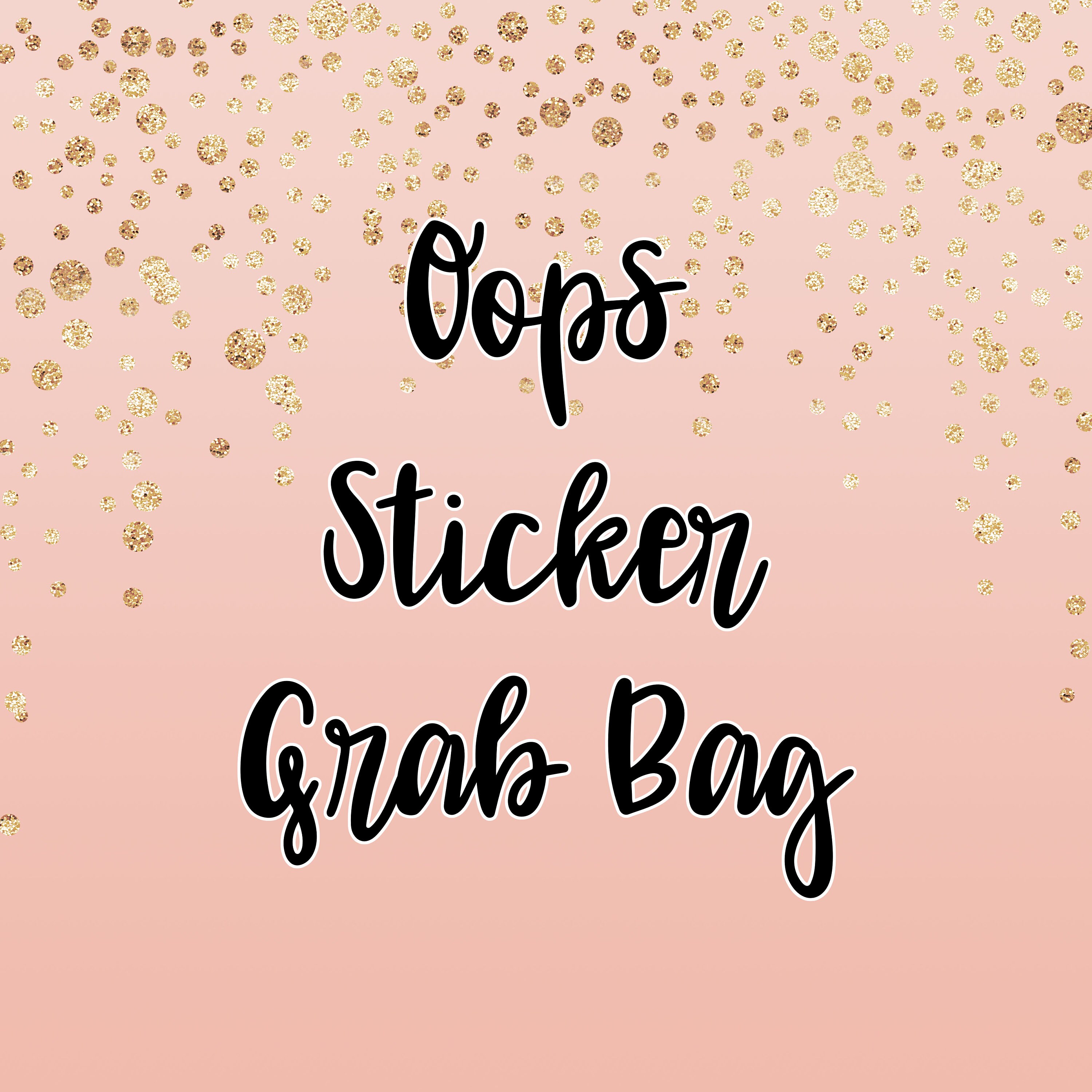 Sticker Oops Grab Bag 10 zufällige Stickerbögen mit kleinen - Etsy