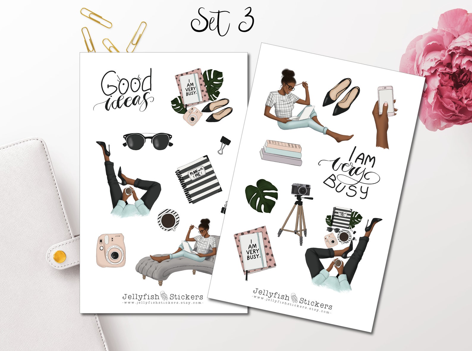 I Am Very Busy Sticker Set - Stickers Journal Stickers Planner Stickers ...