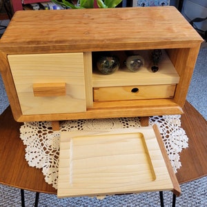 Wooden Stash Box Mid Century Modern Box Stasher High End Stash Box ...