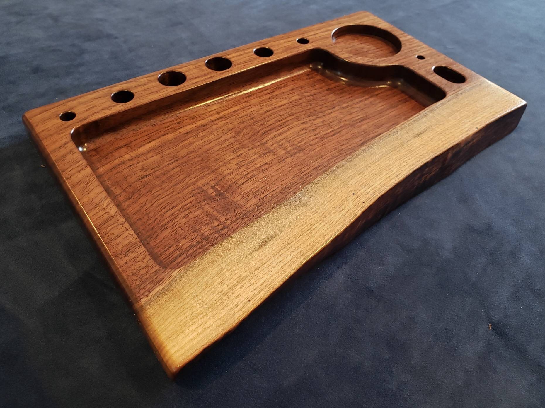 Wooden Rolling Tray Minimalist Rolling Tray Handmade From | Etsy