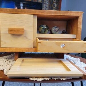 Wooden Stash Box Mid Century Modern Box Stasher High End Stash Box ...