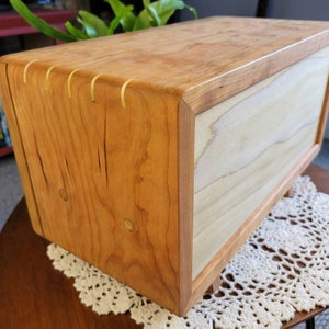 Wooden Stash Box Mid Century Modern Box Stasher High End Stash Box ...