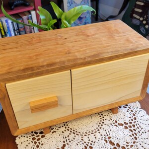 Wooden Stash Box Mid Century Modern Box Stasher High End Stash Box ...